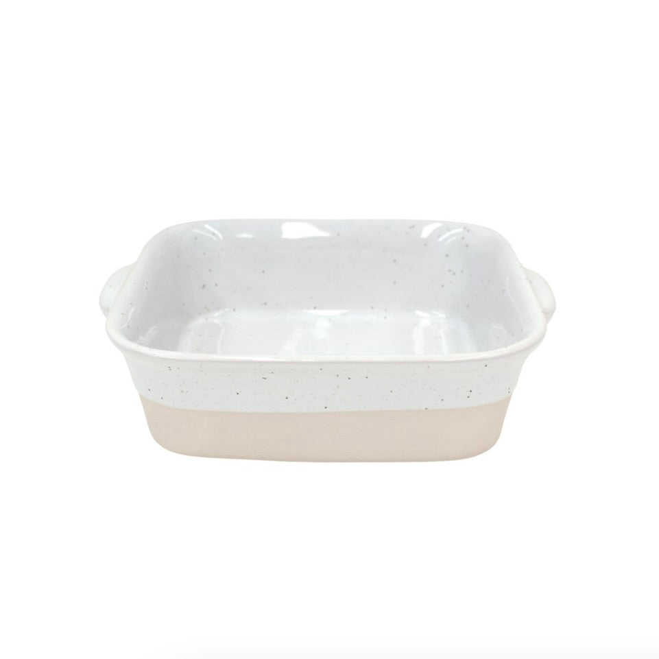 Square Baker- White Two Toned – simplycottage