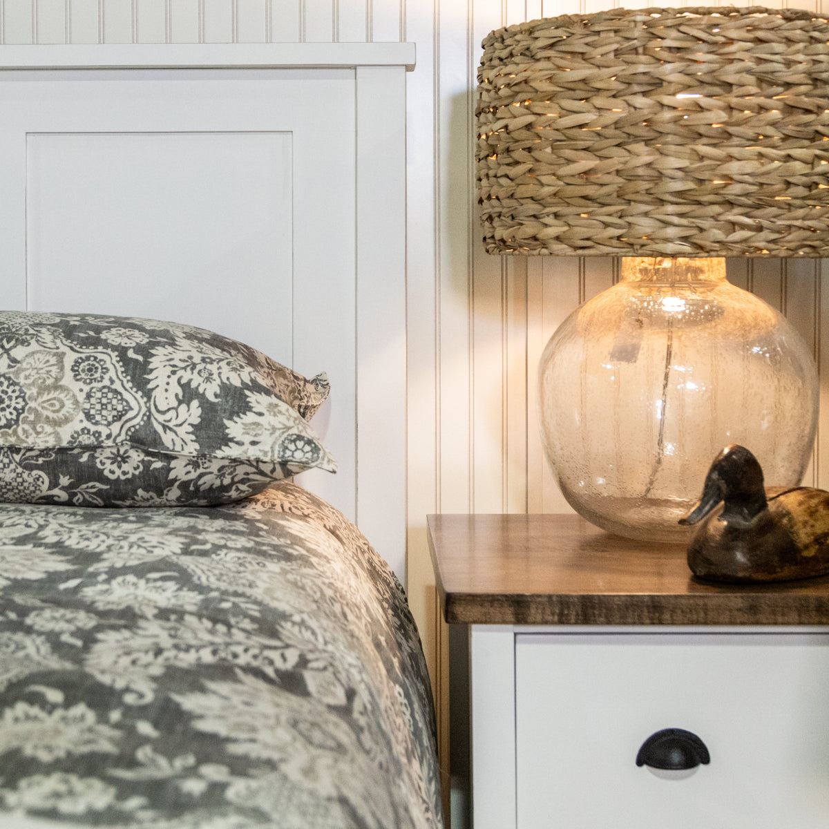 Queen Flat Panel Bed - Painted – simplycottage