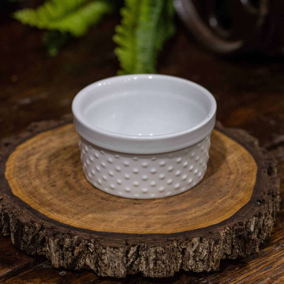White Dot Ramekin – simplycottage