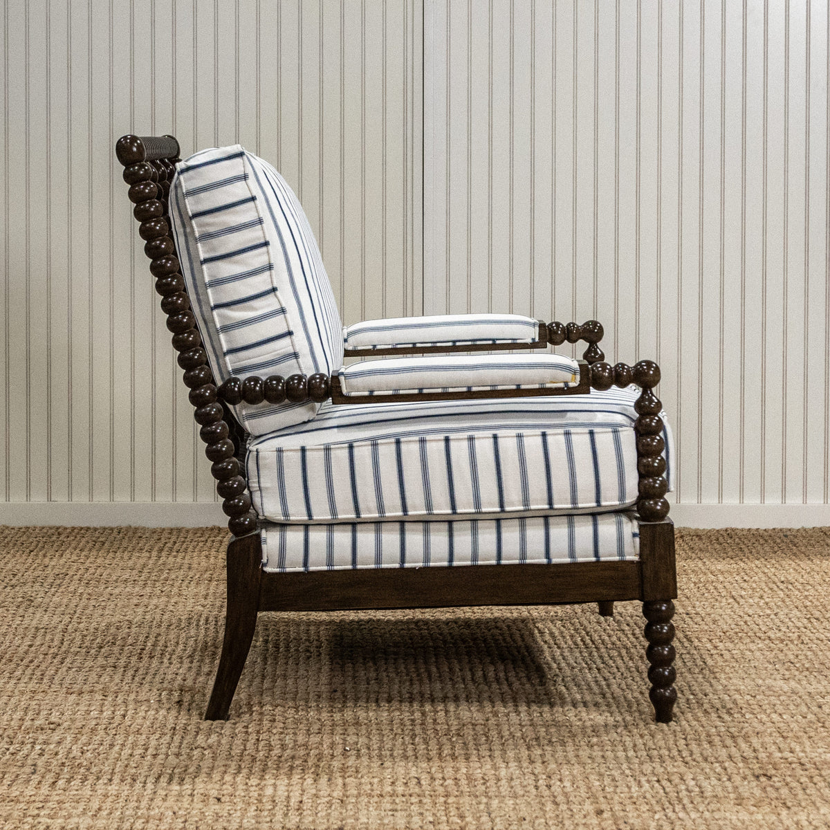 Bankwood "Spool" Chair - Upholstered – simplycottage