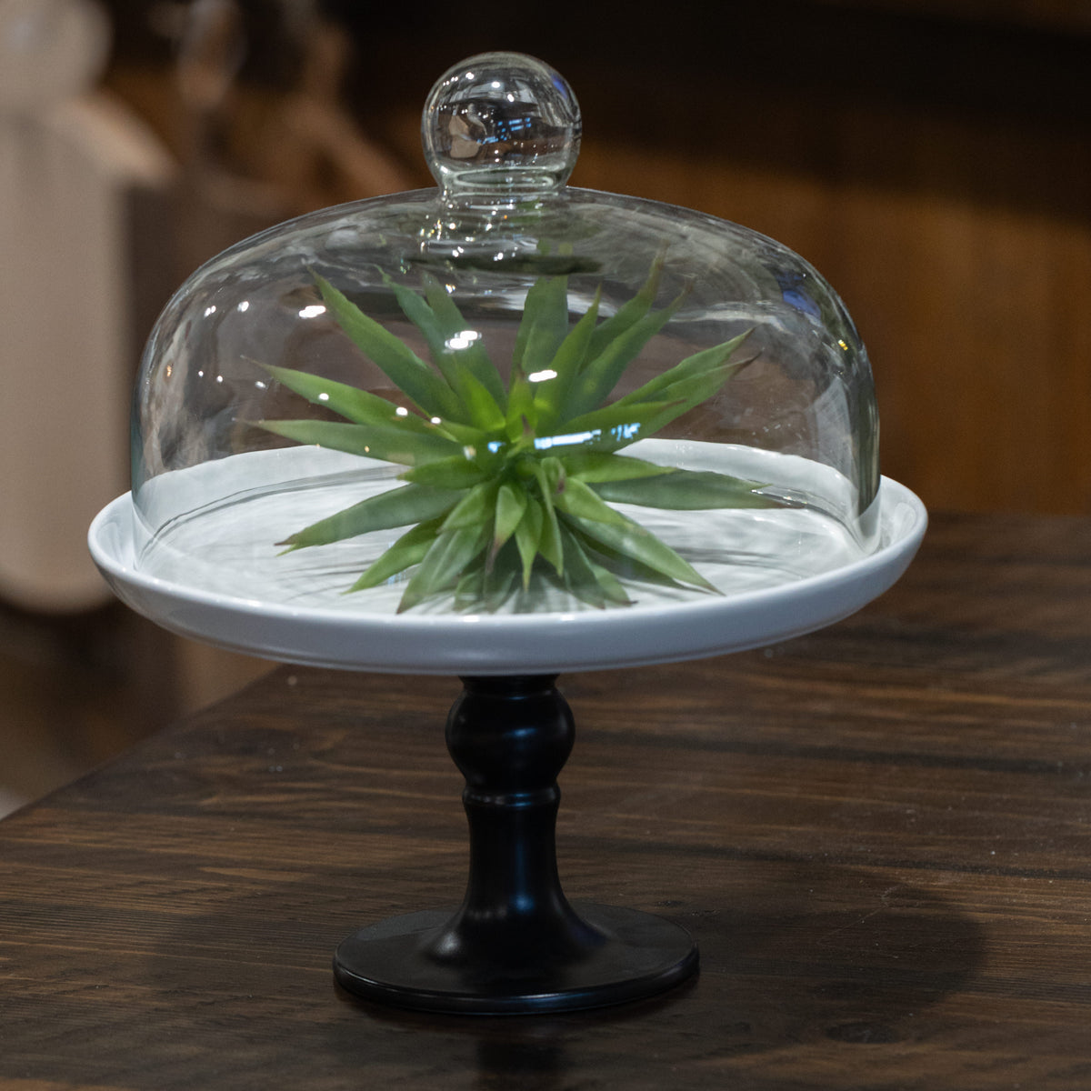 Cake Stand - Black Base – simplycottage