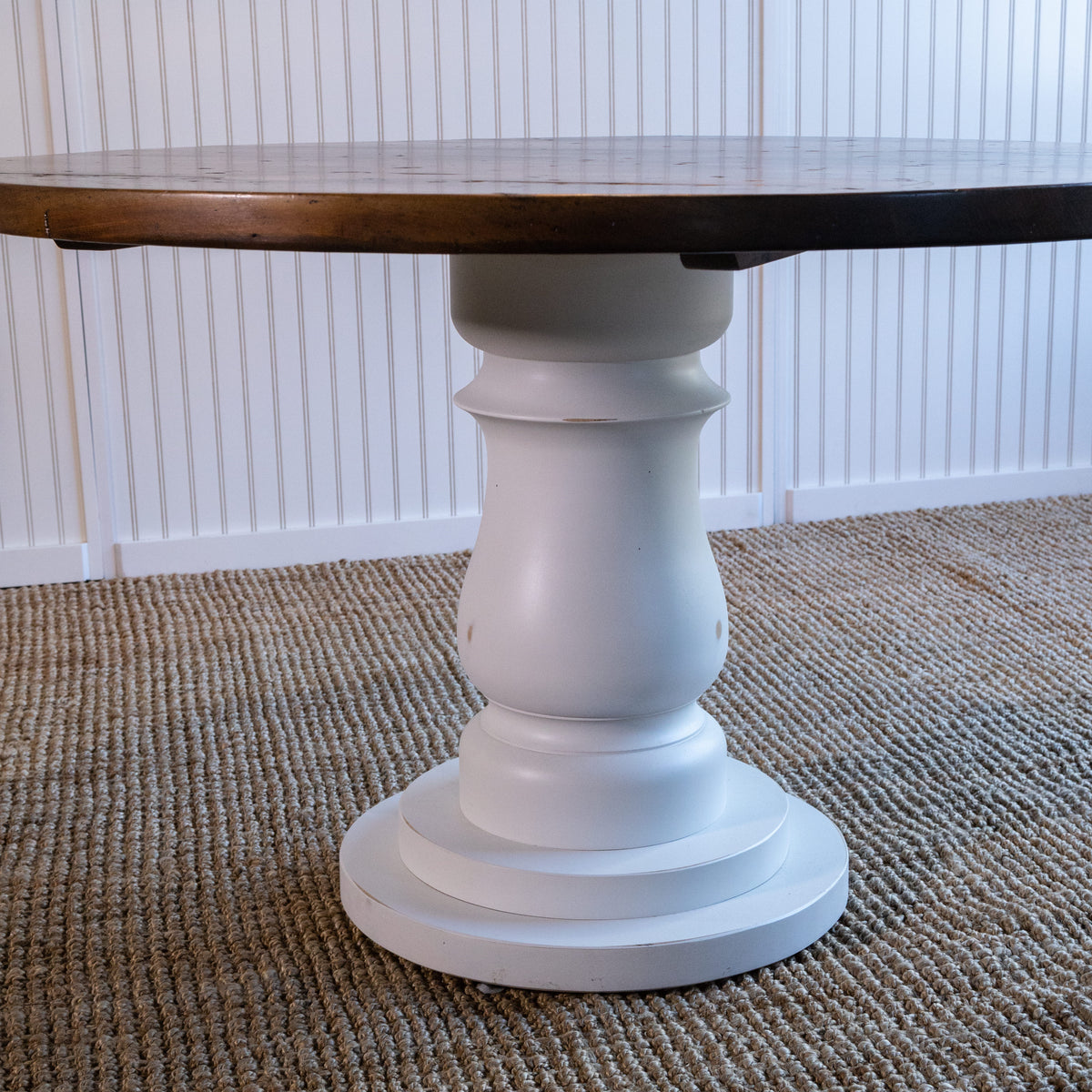 Round Pedestal Dining Table - Large Base - 15% Off until January 31st ...