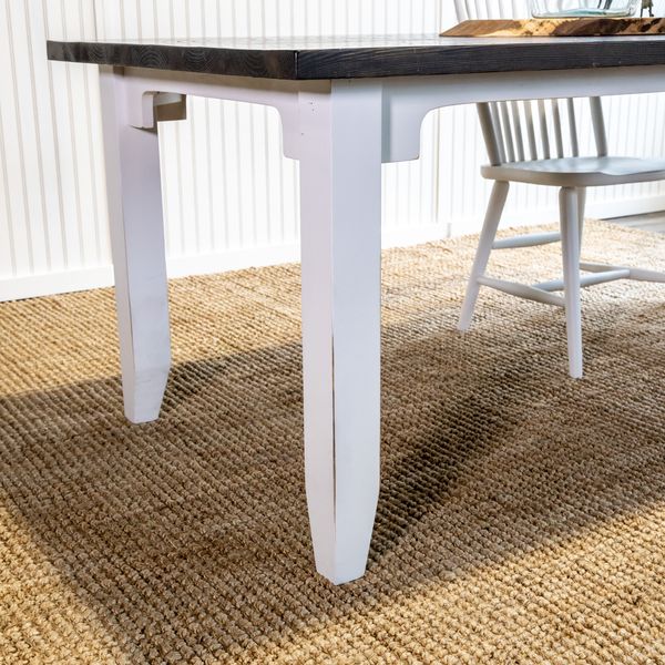 Tapered Leg Dining Table – simplycottage